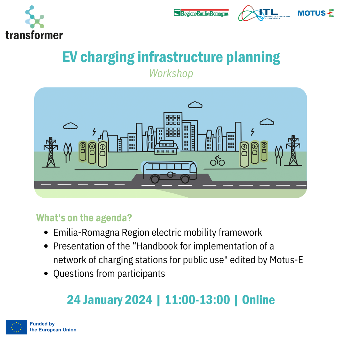 Emilia-Romagna TSL to Host Online Workshop on EV Charging Infrastructure Planning | Transformer